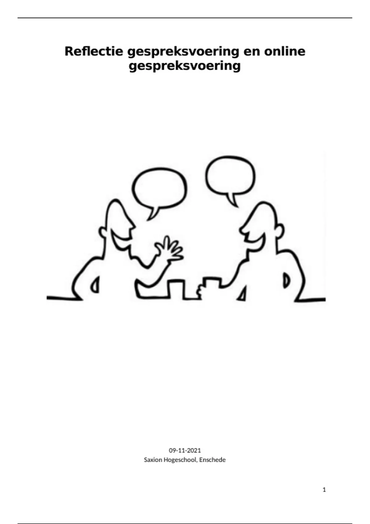 S09 Verbeter je professionele gespreksvaardigheid reflectie beoordeeld ...