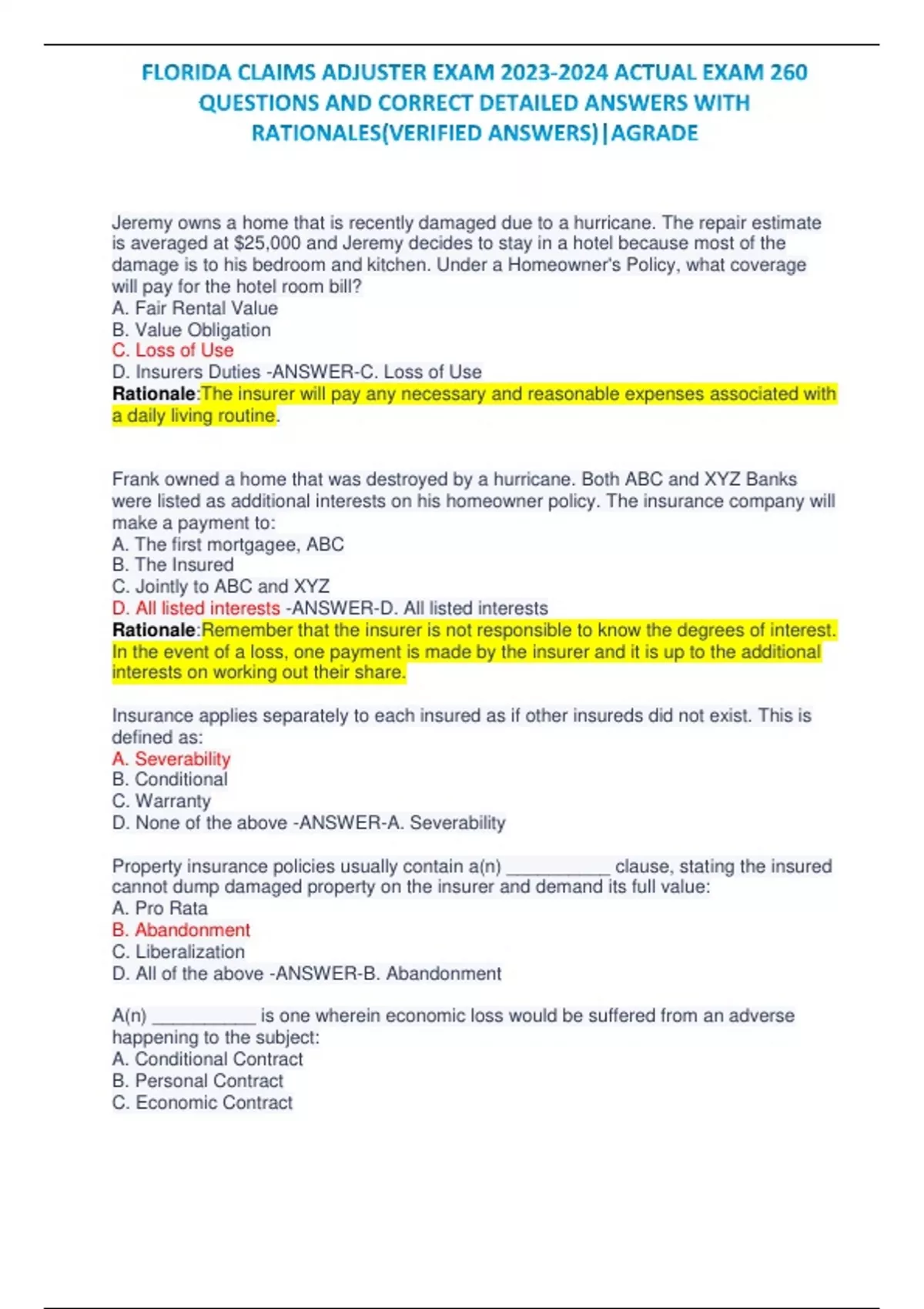 ALL WHAT YOU NEED FOR FLORIDA PACKAGE DEAL AS FROM 2023,2024 AND 2025 ...