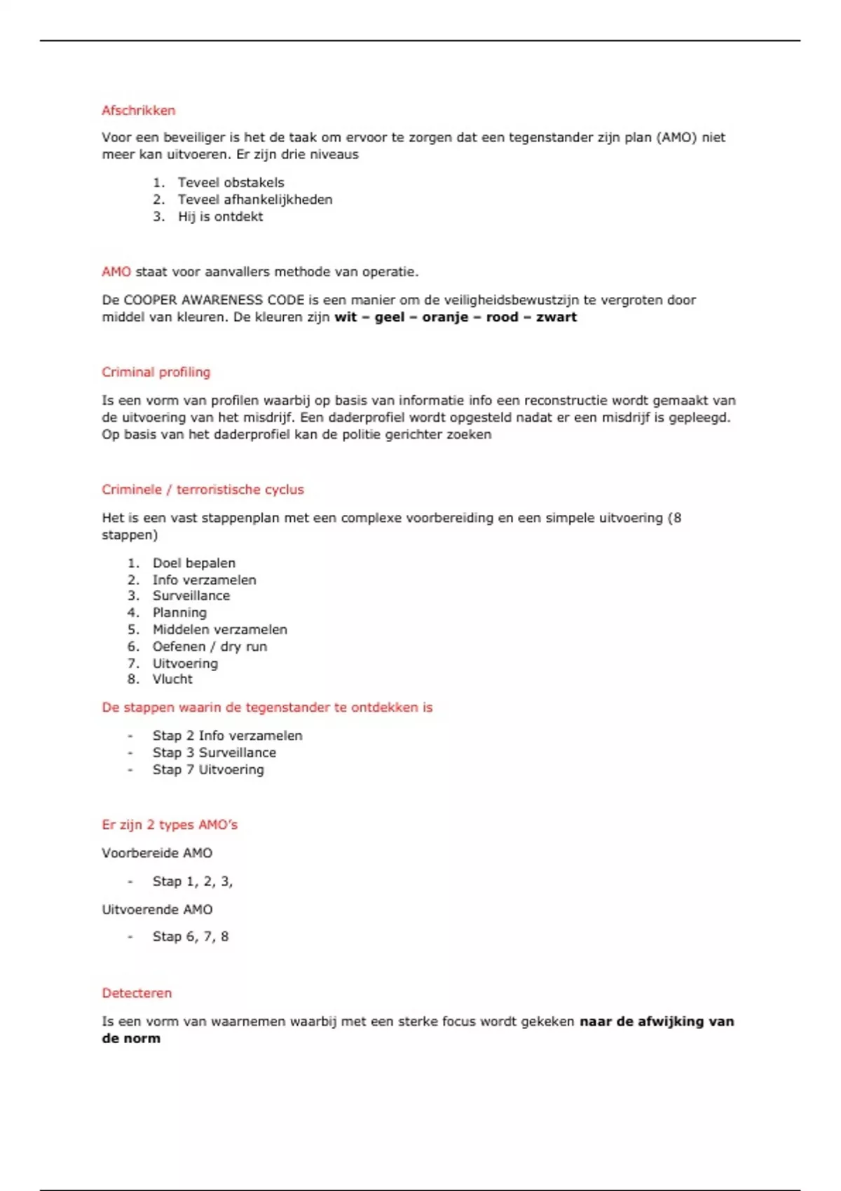 Samenvatting/ examentraining/oefenvragen Proactief beveiligen SVPB - Proactief Beveiligen ...