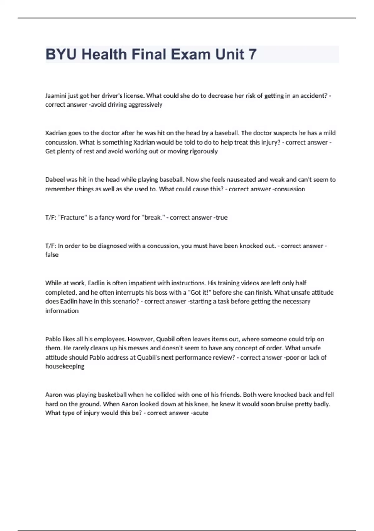 byu-health-final-exam-unit-7-2023-with-100-correct-answers-byu
