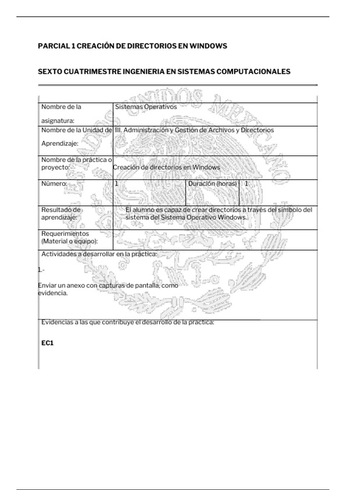Practica de introducción a comandos básicos CMD Windows - Sistemas Operativos - Stuvia US