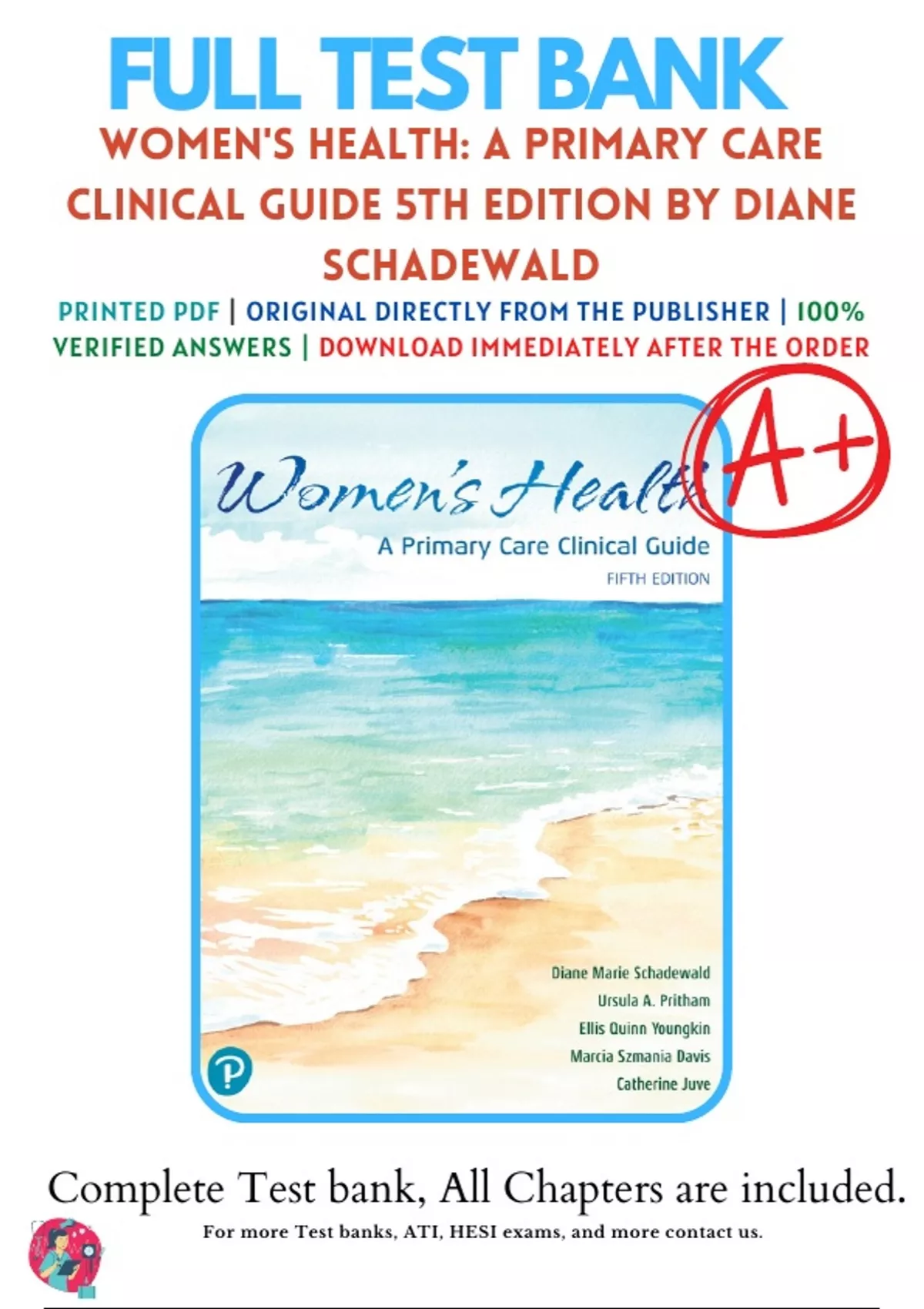 Test Bank For Women's Health: A Primary Care Clinical Guide 5th Edition ...