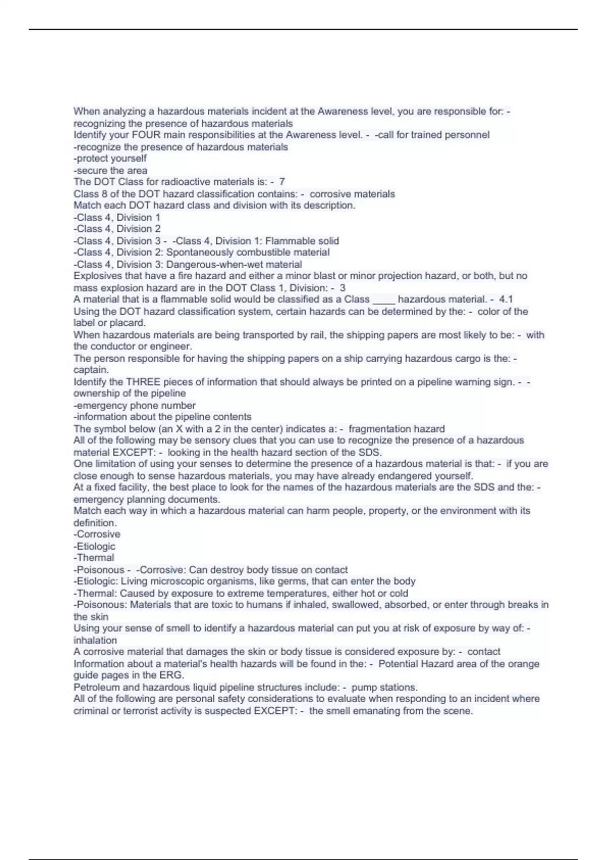 bundled(Total Force VLC HazMat Awareness : Hazardous Materials ...