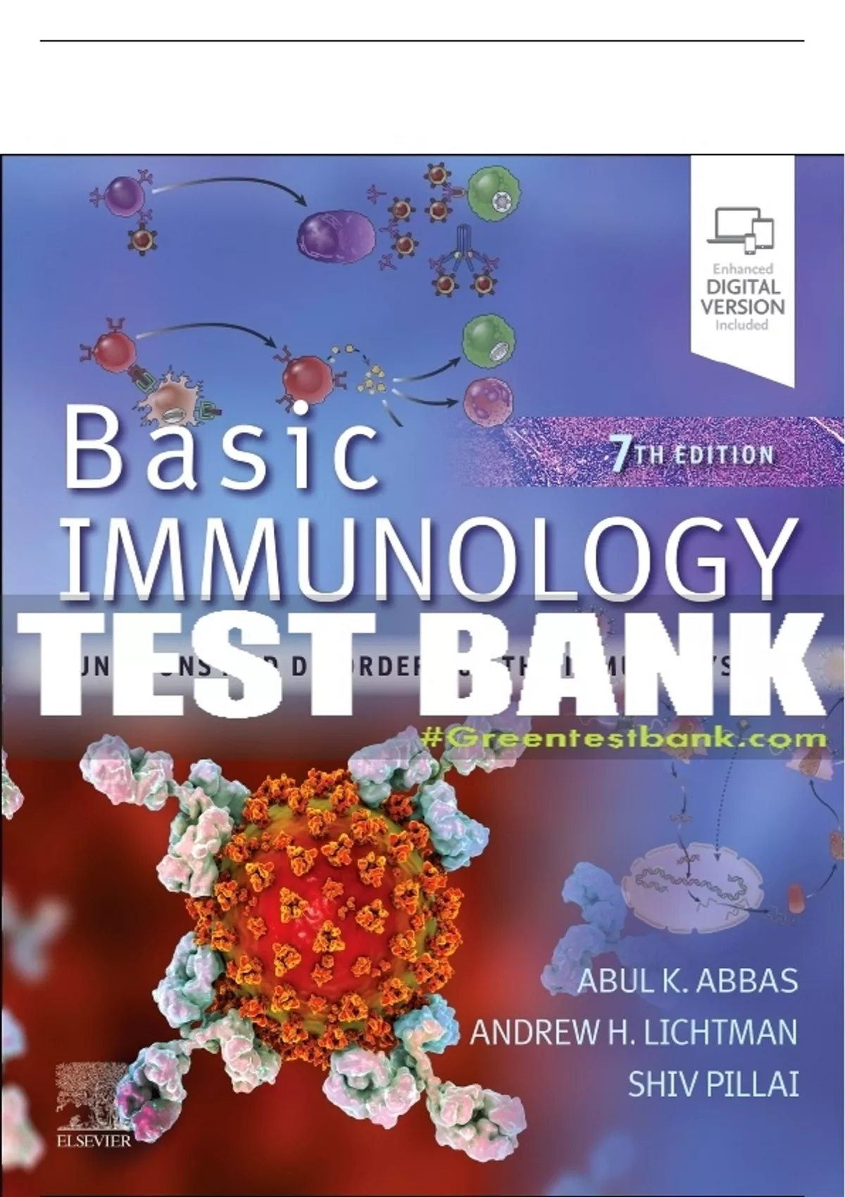 Test Bank For Basic Immunology, 7th - 2024 All Chapters - 9780443105197 ...