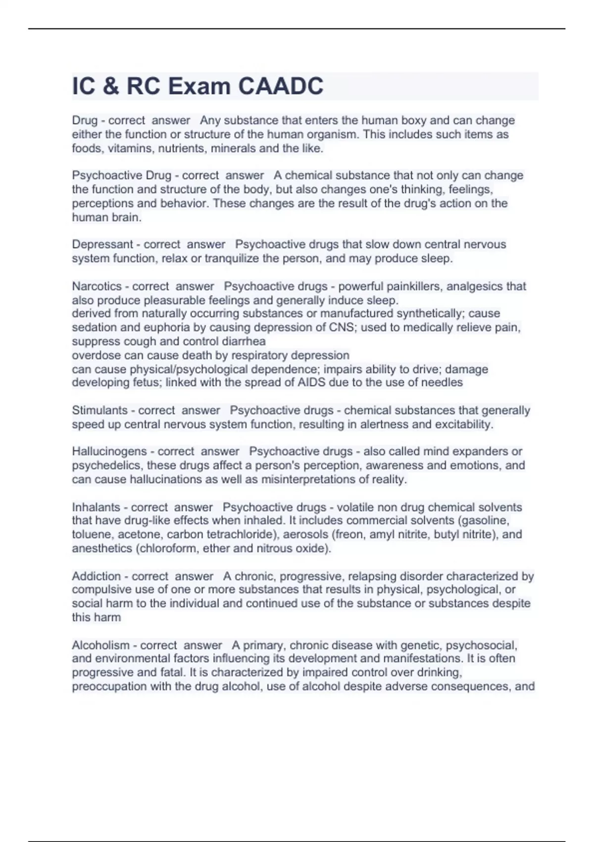 Ic Question And Answers Correctly Solved 2023 Icrc Stuvia Us