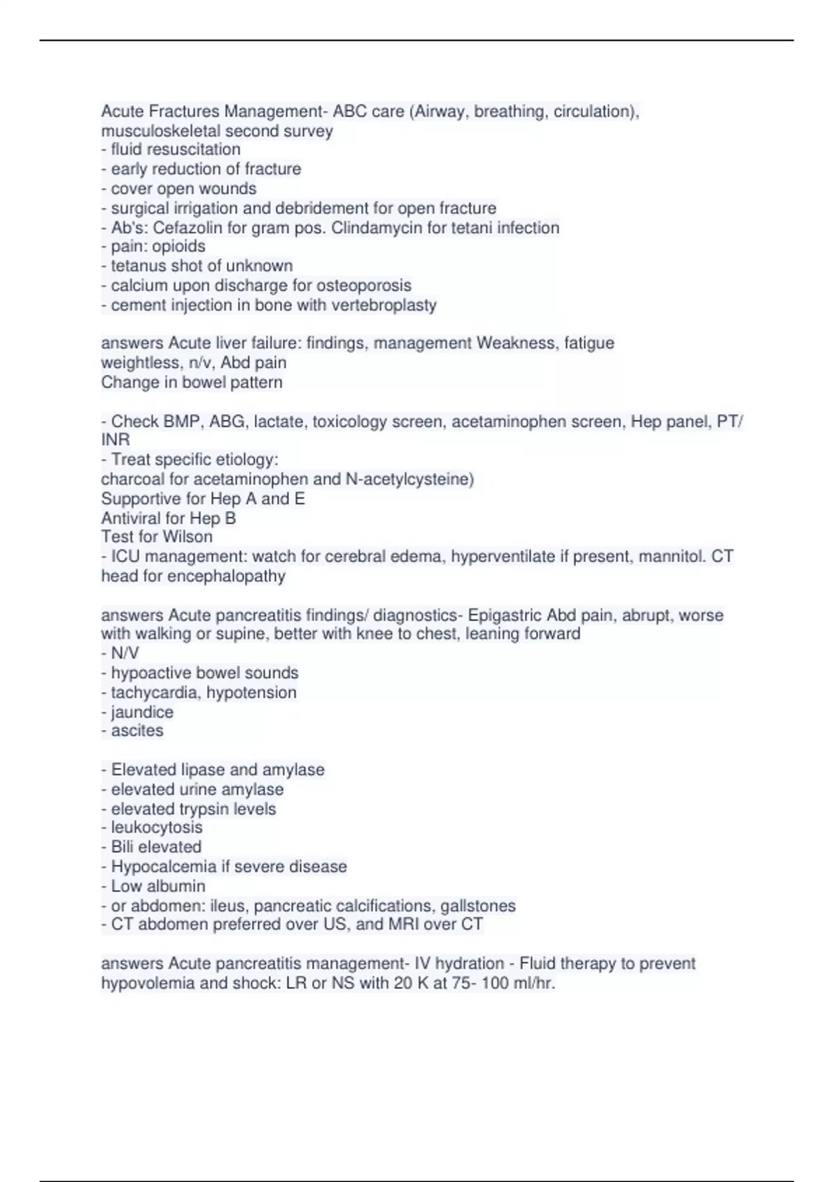 Acute Fractures Management- ABC care (Airway, breathing, circulation ...