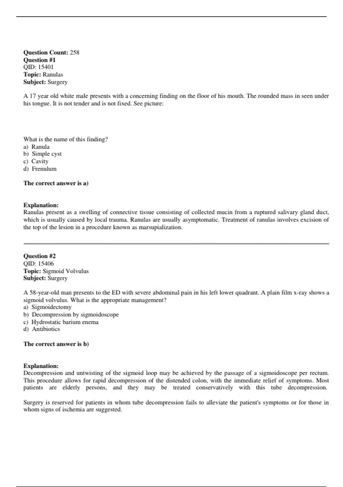 Question-Bank-Surgery-With-Answer-And-Explanation.pdf - Indbe - Stuvia US