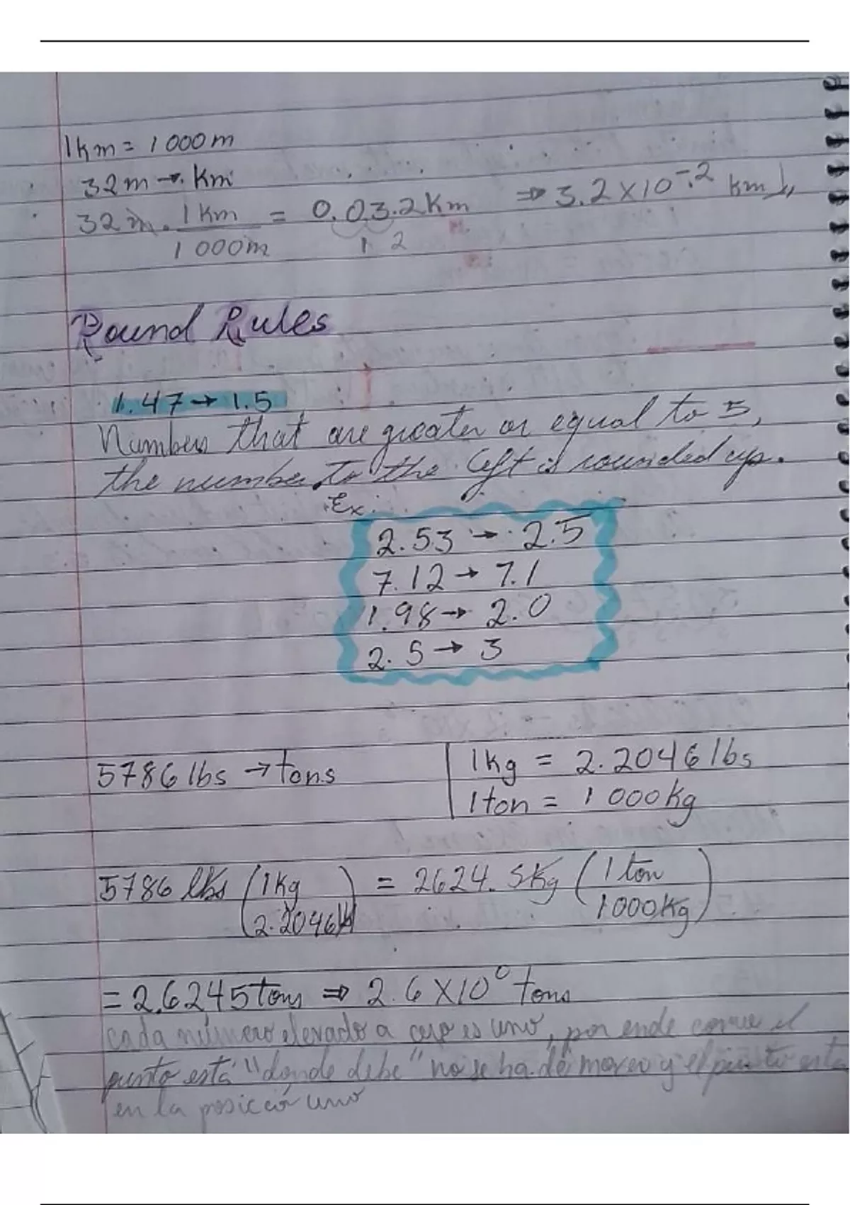 Measurement conversions and round rules - Chemistry - Stuvia US