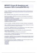 MPOETC Exam #2 Questions and Answers 100% Correct(RATED A+) - MPOETC ...