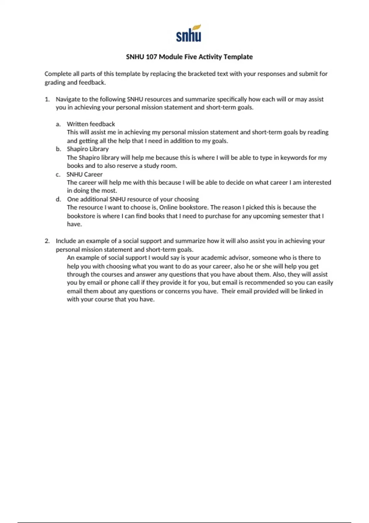 Activities - Abnormal Psychology 215 - Stuvia US