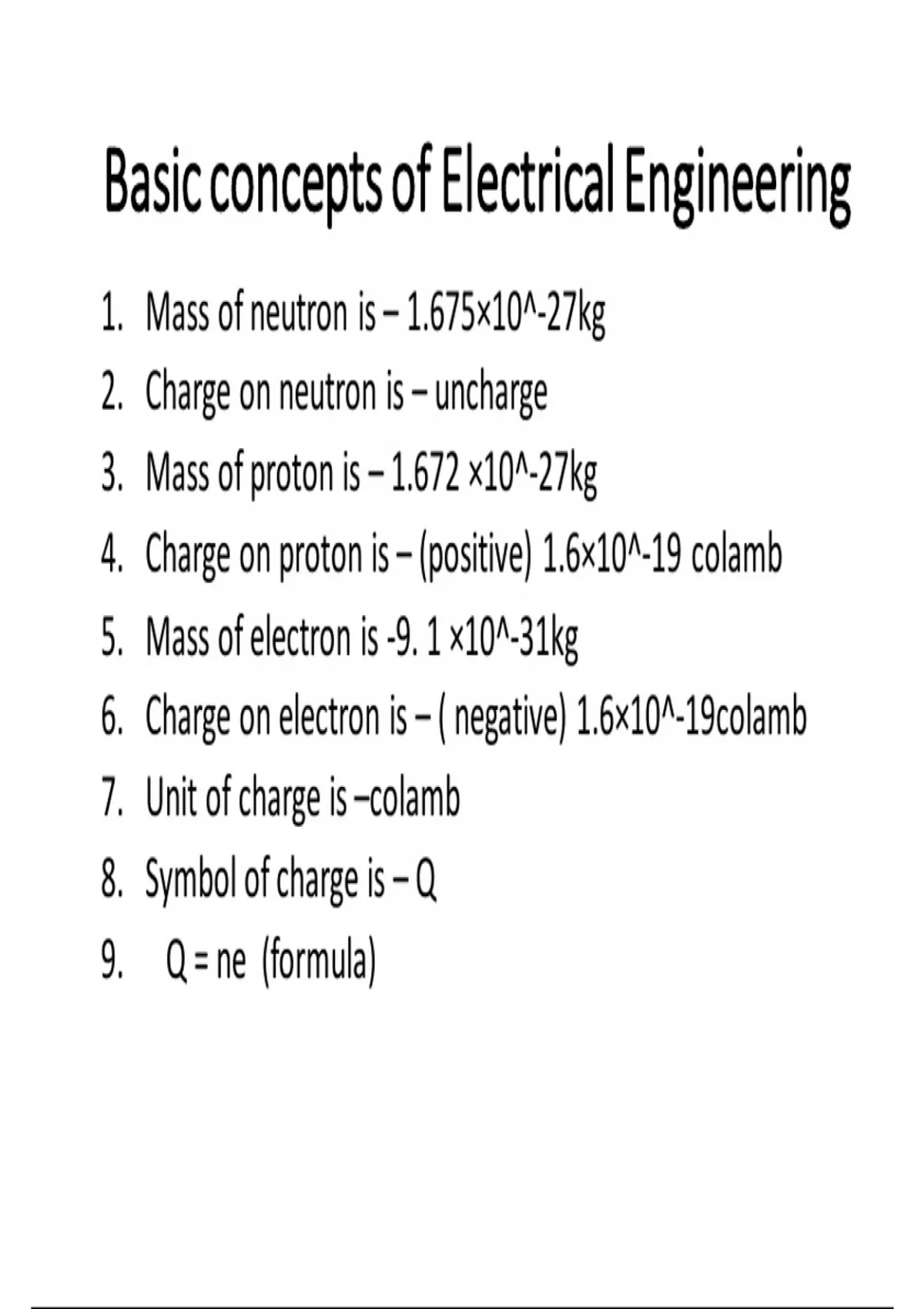 Numericals based on basic formula of EE - Basic electrical - Stuvia US