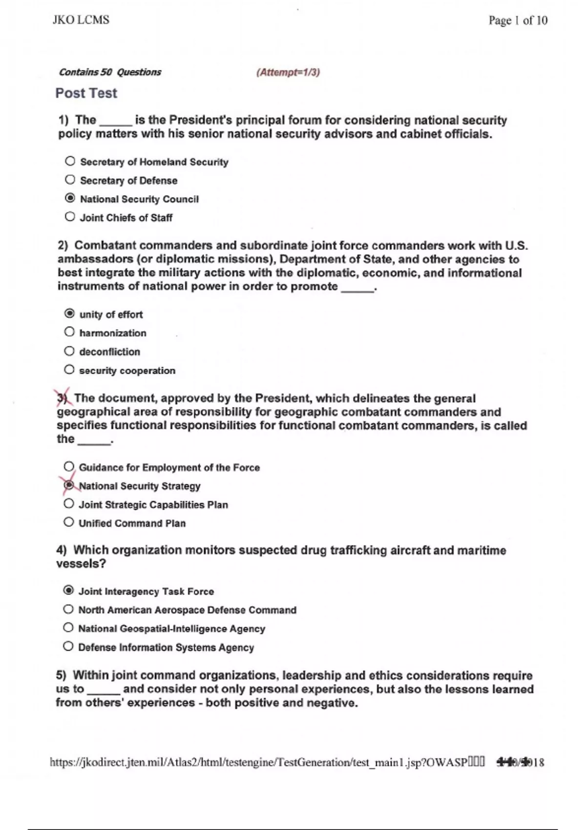 SEJPME Pre Test 9 and Post Test Question Bank, SEJPME Module Test ...