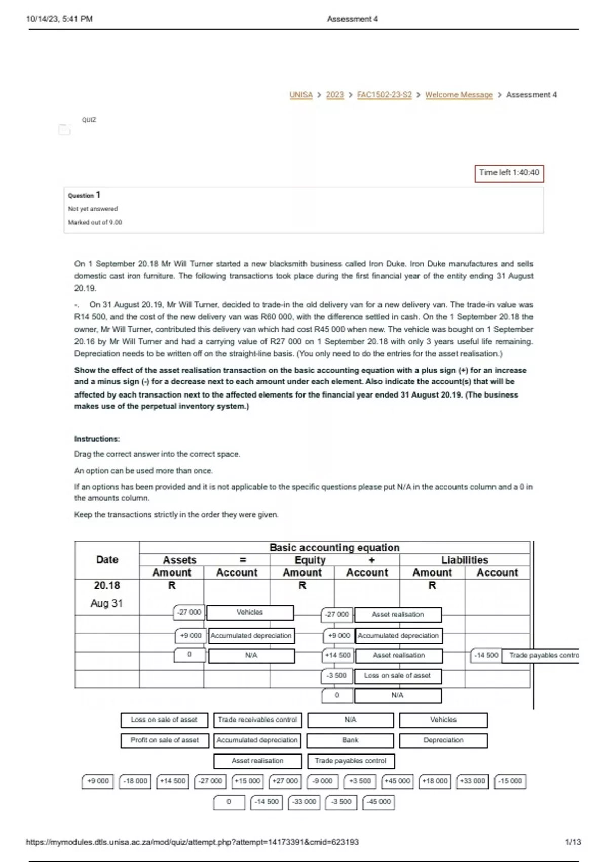 FAC1502 ASSESSMENT 4 SEMESTER 2 2023 EXPECTED QUESTIONS AND ANSWERS ...