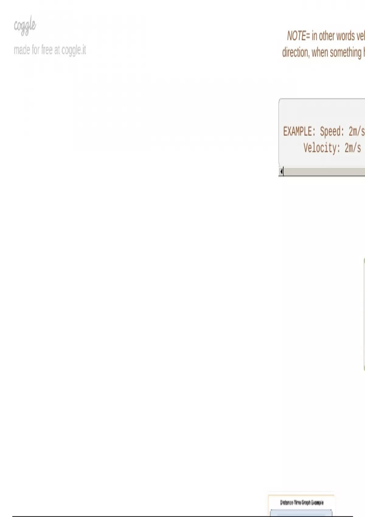 Summary Gcse Motion Physics Mind Map Science Stuvia Uk