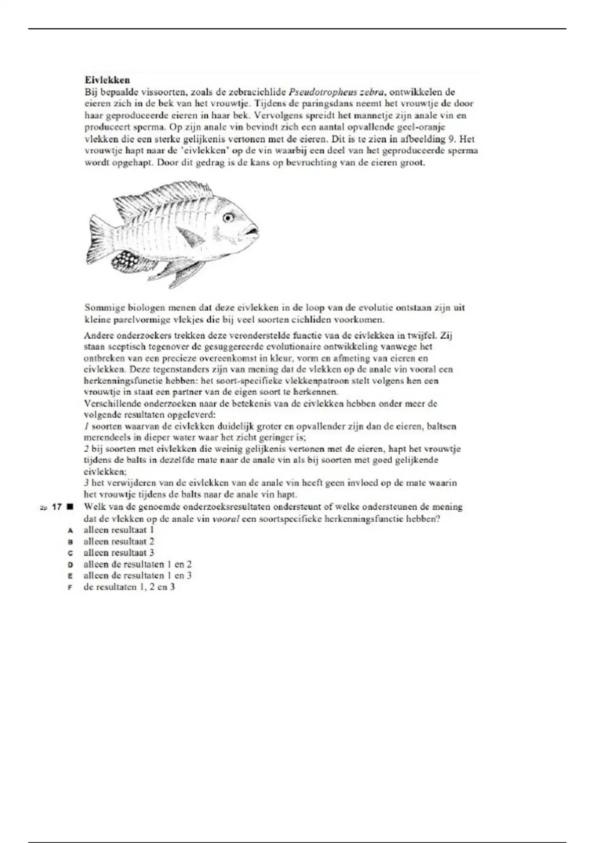 Oefenexamen eerste SE Biologie VWO 6 - Biologie - Stuvia NL