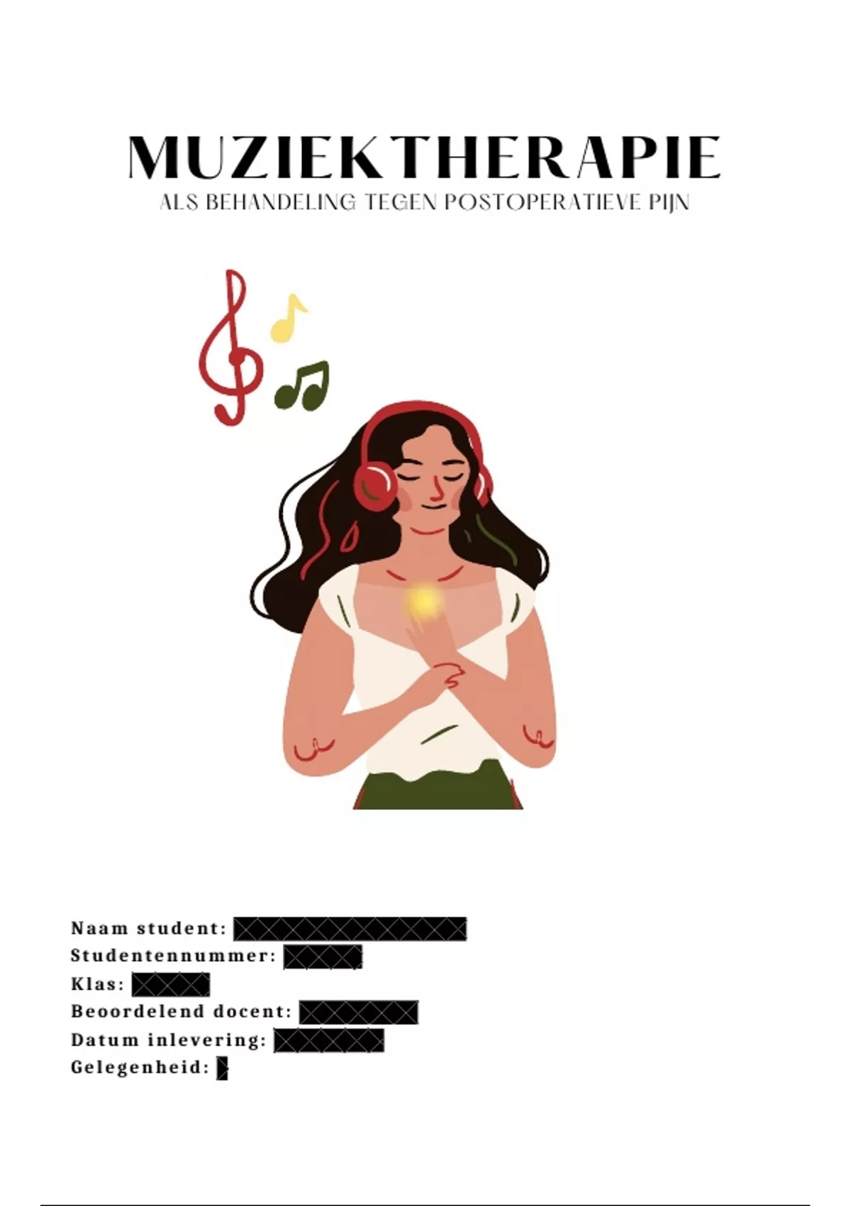 Volledig uitgewerkt CAT-verslag voor het vak EBP (1e jaar HBO-V ...