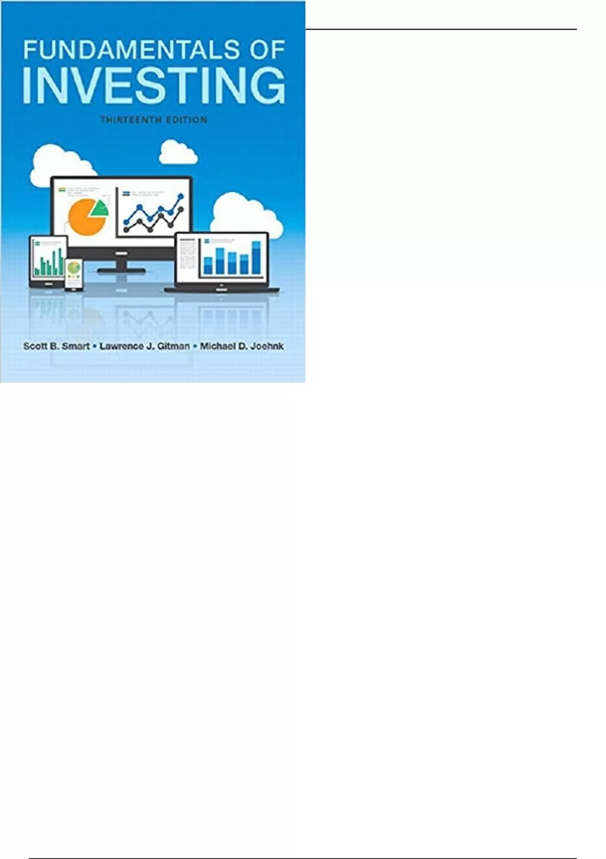 Fundamentals Of Investing 13th Edition by Scott B. Smart - Test Bank ...