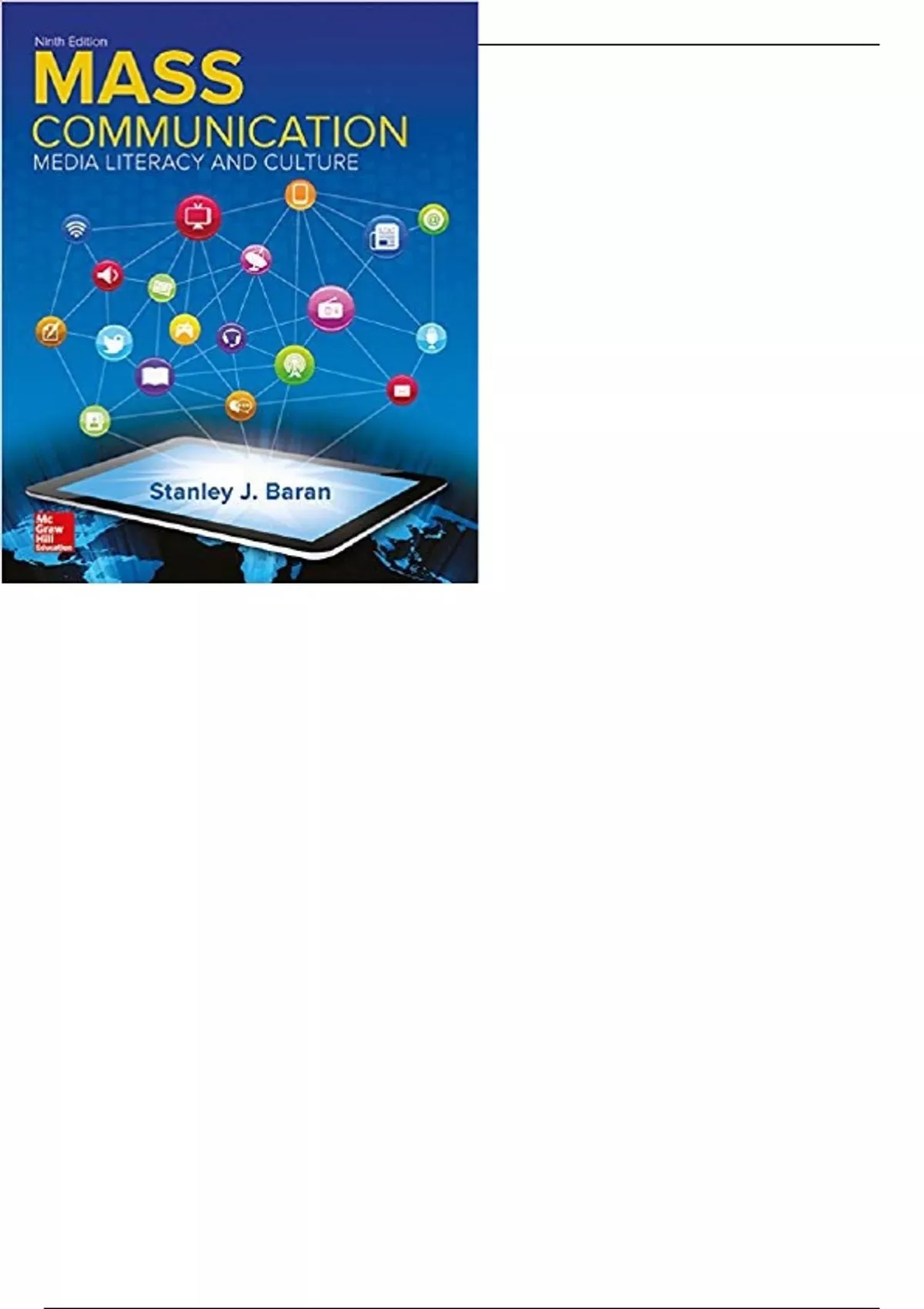 Introduction to Mass Communication Media Literacy and Culture 9th ...