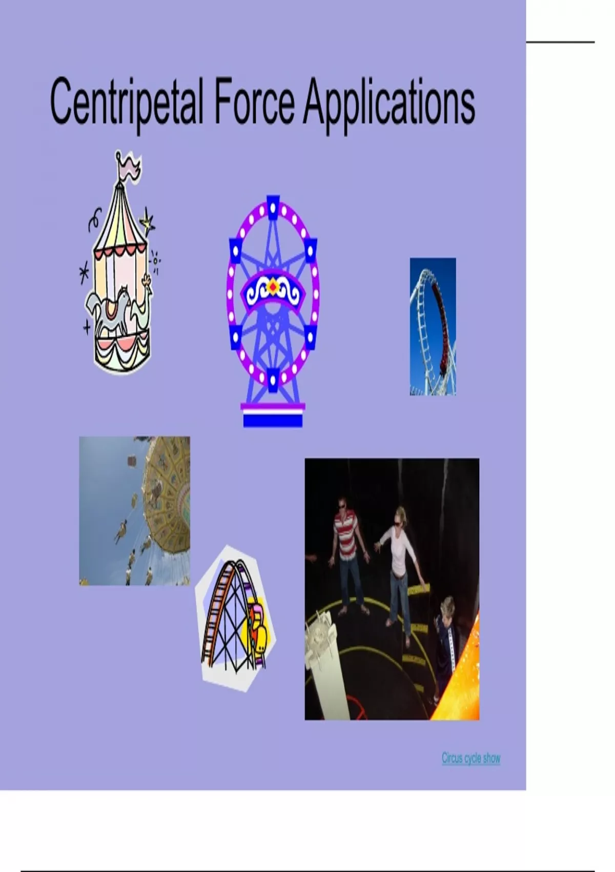 Centripetal Force Applications - Physics-H - Stuvia US