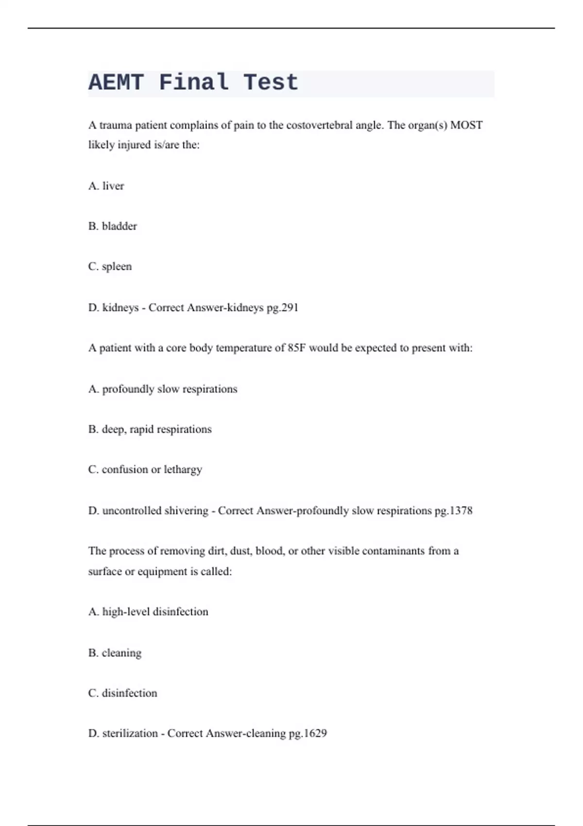 NRAEMT - Nationally Registered Advanced Emergency Medical Technician ...