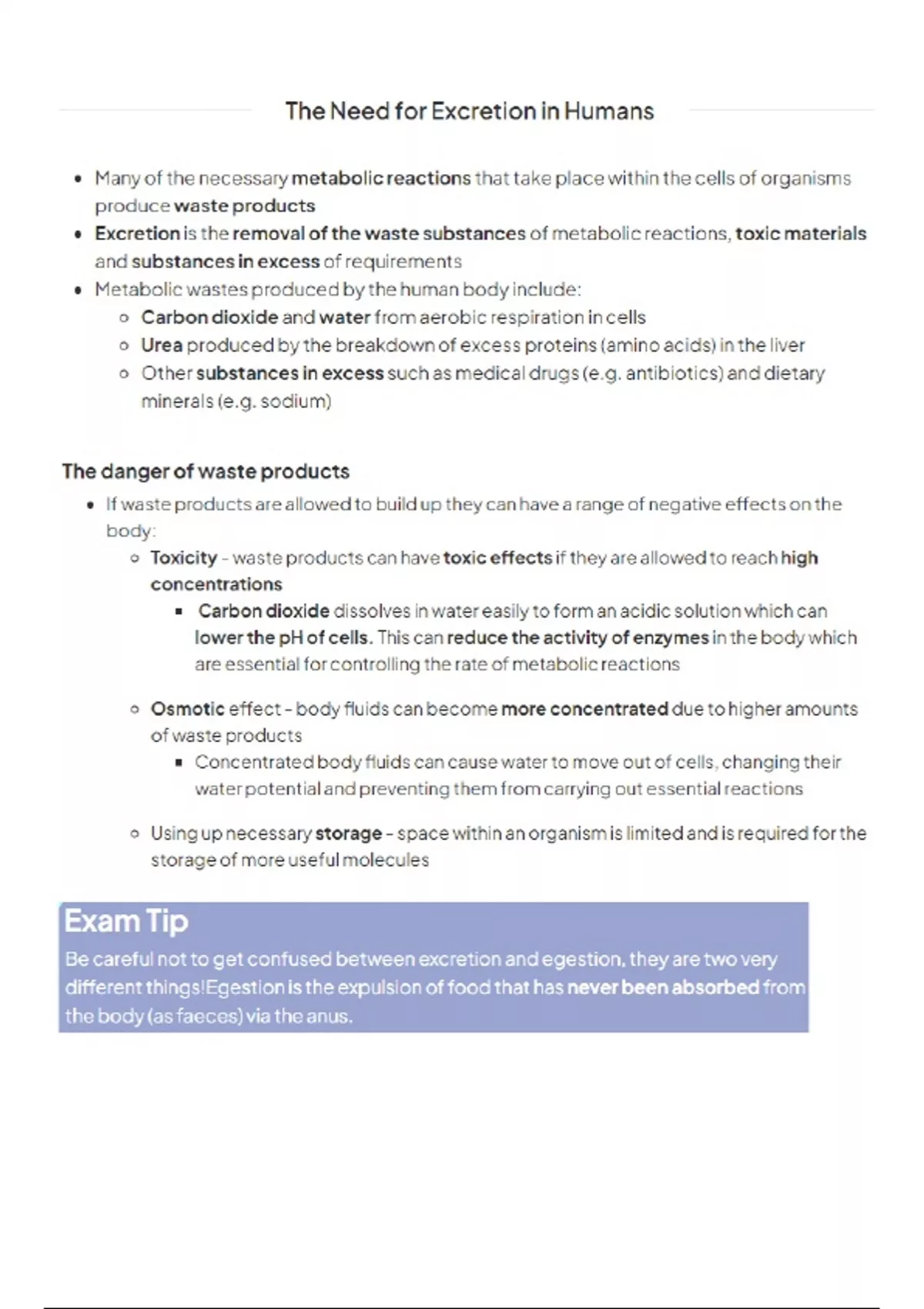 GCSE Biology Notes & Summary - Stuvia US