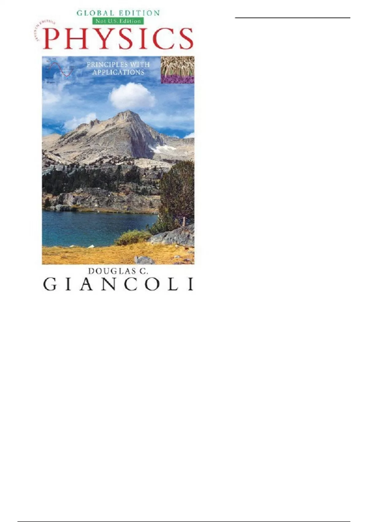 Physics Principles with Applications 7th Edition By Giancoli -Test Bank ...