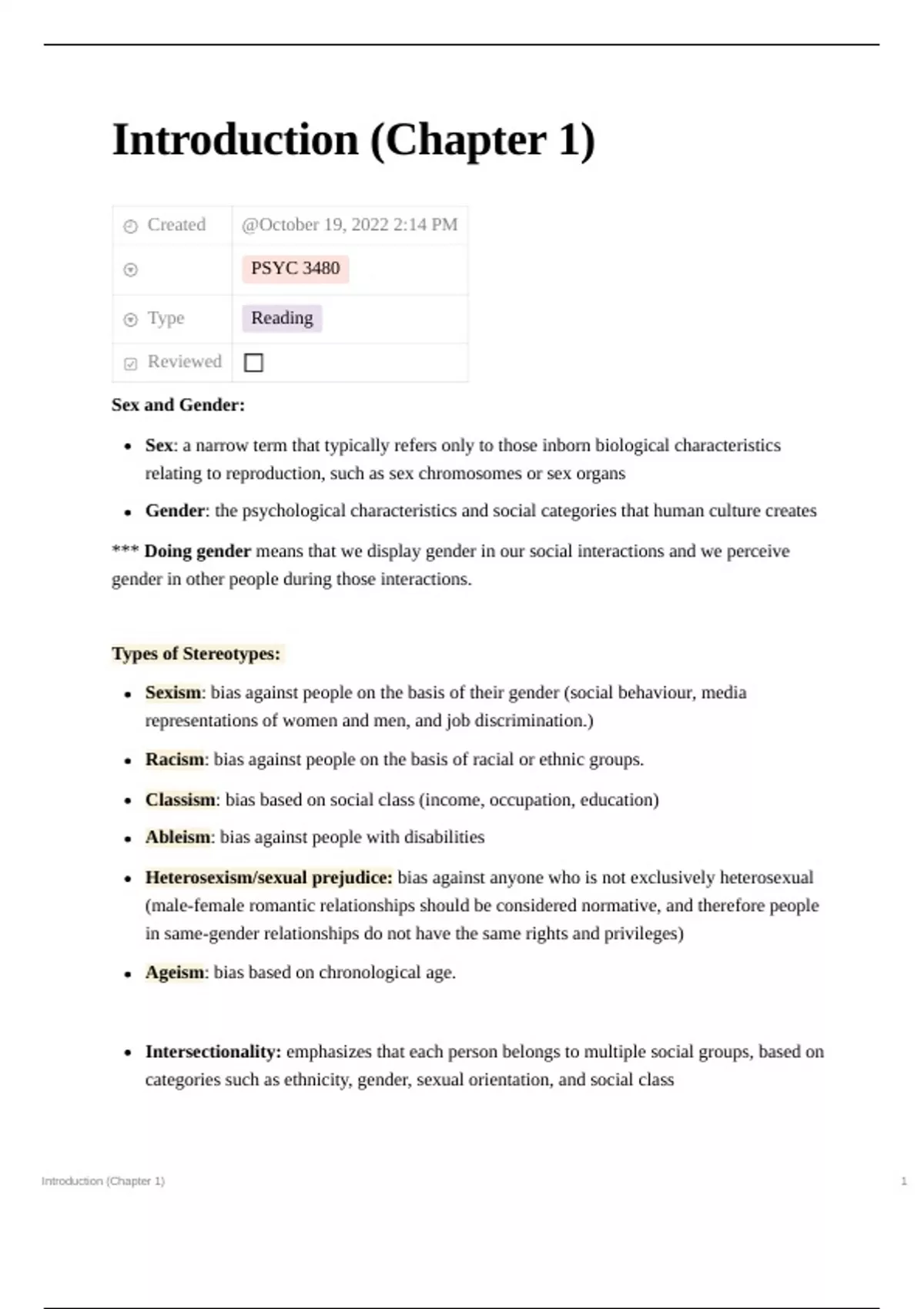 Sex And Gender Sexism Heterosexism Intersectionality Feminism 5633