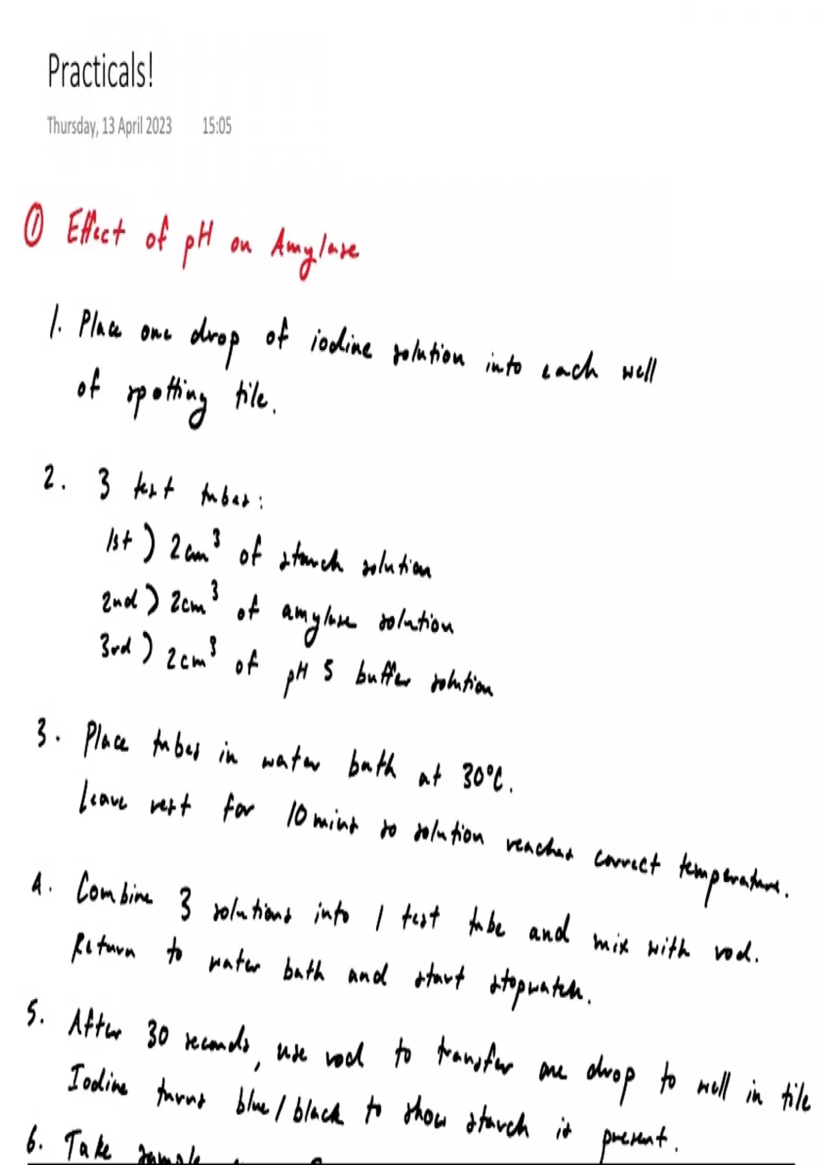 GCSE Biology Paper 1 Practicals Summary Sheet - Science - Stuvia UK