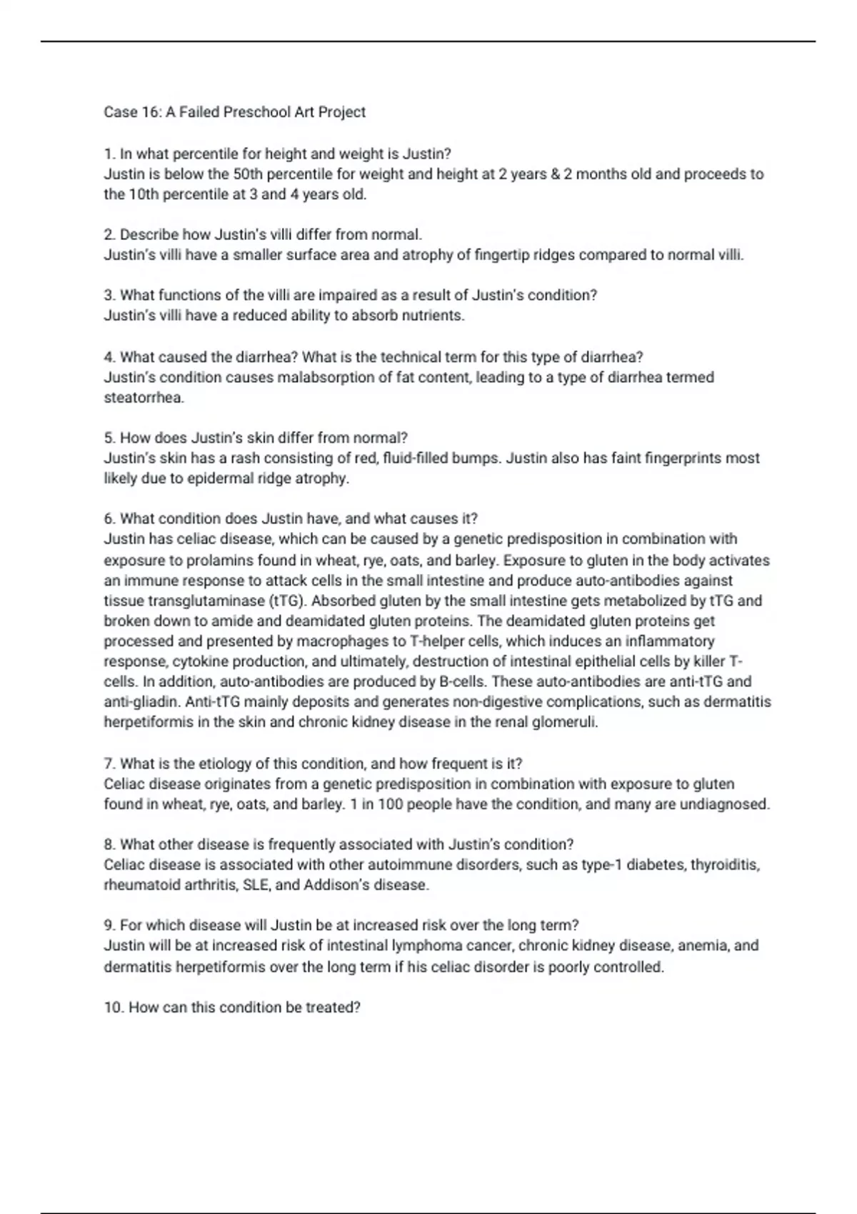 Case 16: A Failed Preschool Art Project - Case 16: A Failed Preschool ...