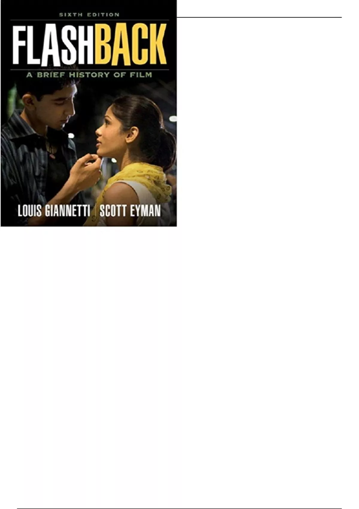 Flashback A Brief Film History 6th Edition By Giannetti -Test Bank ...