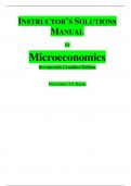 INSTRUCTOR’S SOLUTIONS MANUAL FOR Microeconomics Seventeenth Canadian ...