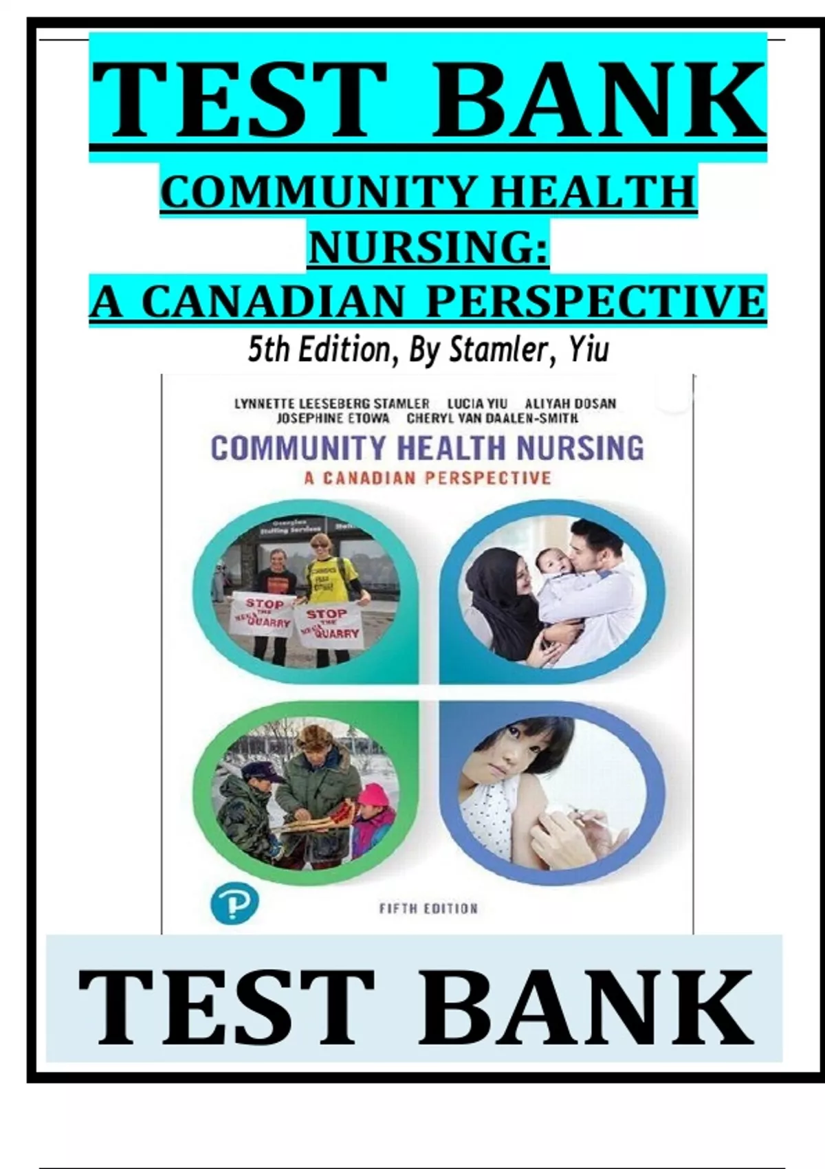 COMMUNITY HEALTH NURSING: A CANADIAN PERSPECTIVE 5TH EDITION, BY ...