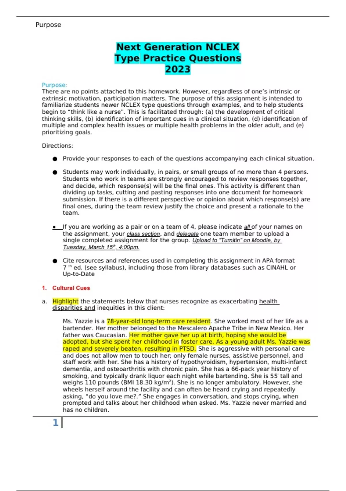 Next Generation NCLEX Type Practice Questions 2025 - Next Generation ...