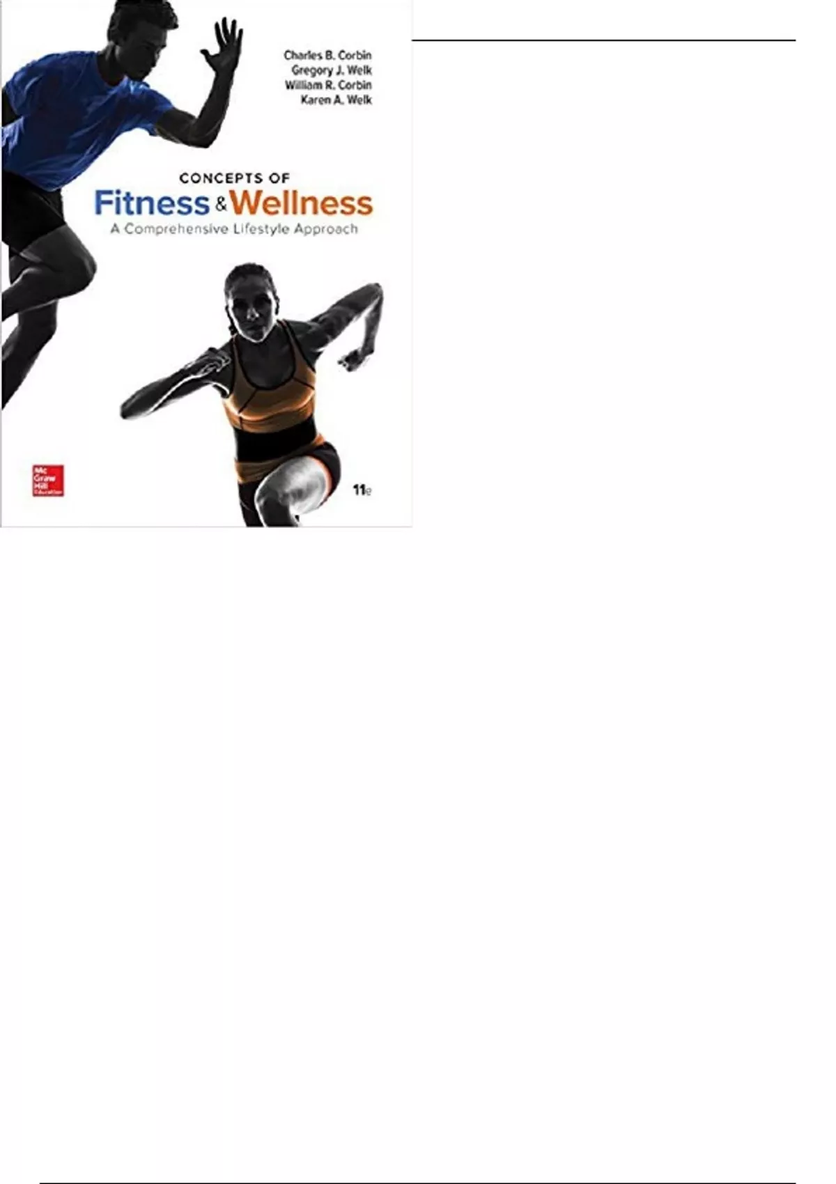 Concepts of Fitness And Wellness A Comprehensive Lifestyle Approach ...