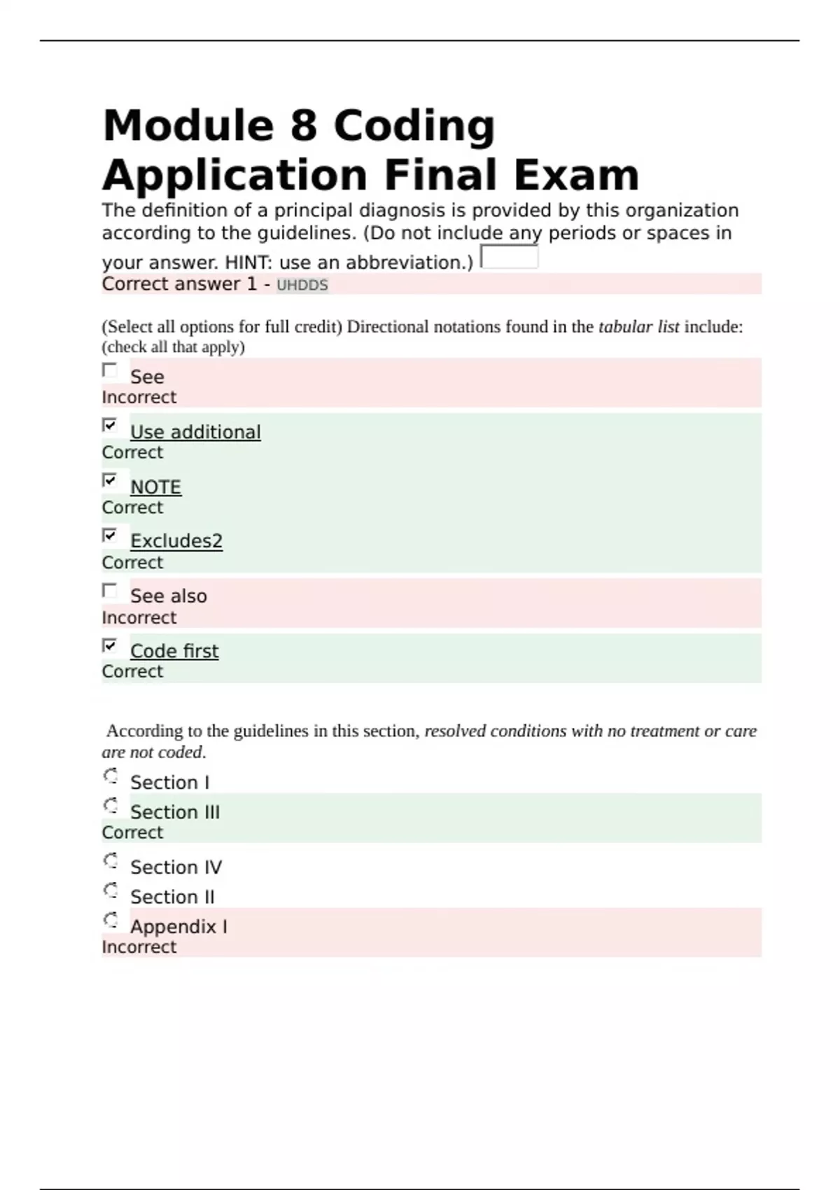 Module 8 Coding Application Final Exam 2023 HIT 205 DEVRY UNIVERSITY ...