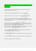Academic Advising exam questions and answers - Clemson - Stuvia US