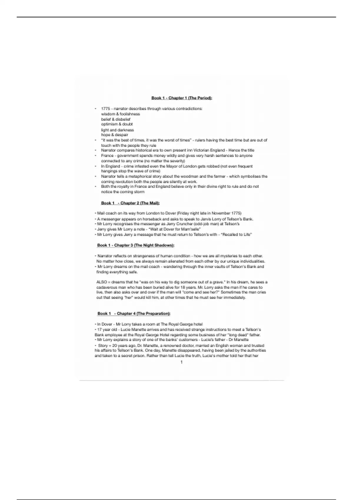 Dreaming of light comprehensive summary - Eng 120 - Stuvia SA