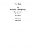 Test Bank For Cultural Anthropology 15th Edition By Carol Ember (All ...