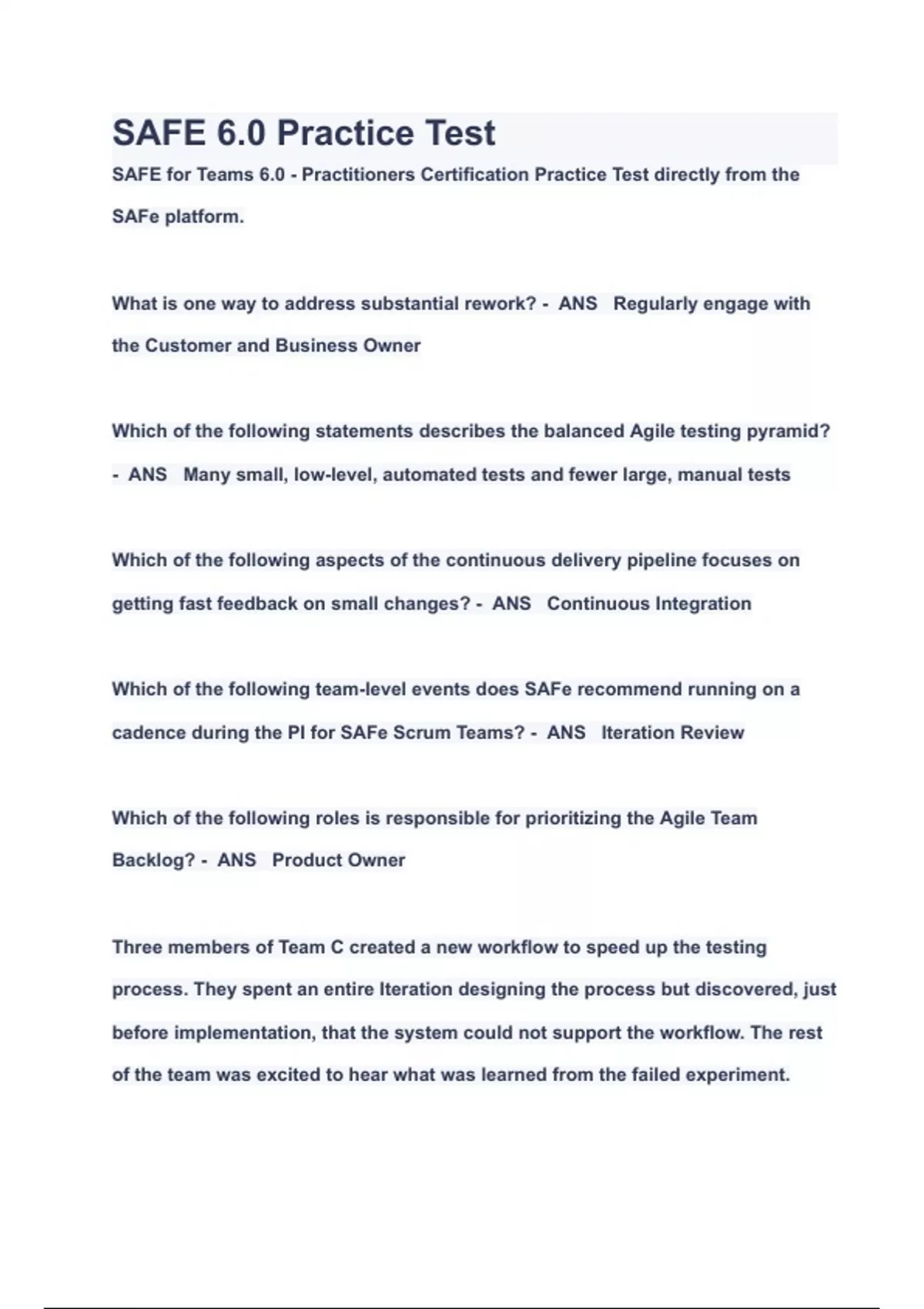 Safe 6 0 Practice Test Questions And Answers 2024 A Graded 100 Verififed Safe 6 0 Stuvia Us