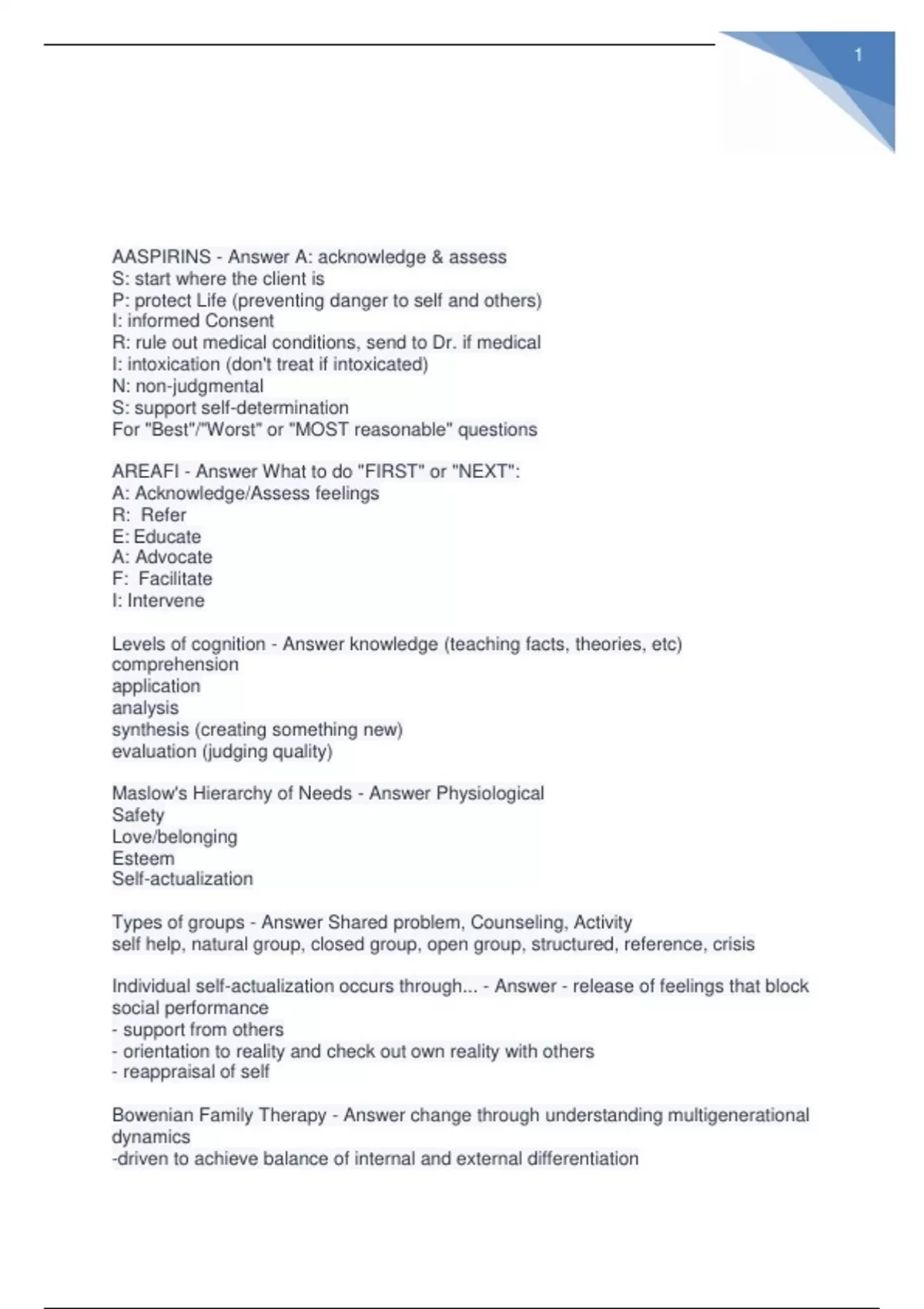 LMSW Exam With Correct Answers 2023 Version/A GRADE Exam - LMSW ...