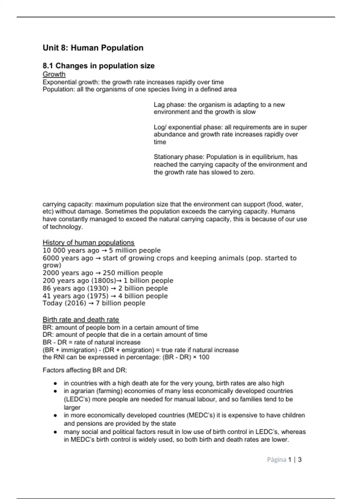 Summary IGCSE Environmental Management coursebook 3/3 (Units 7, 8, 9) - Stuvia US