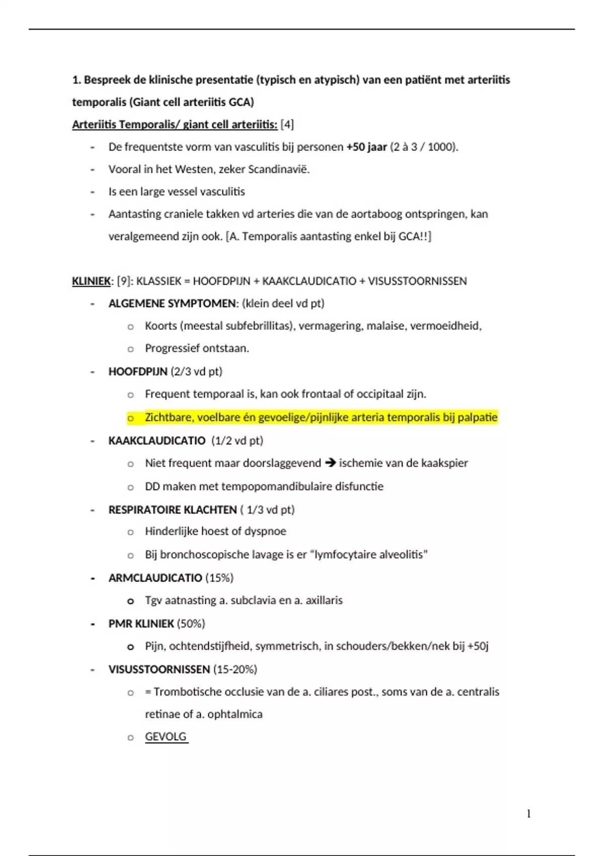 Samenvatting Systeemziekten opgeloste examenvragen Blockmans (ppt ...