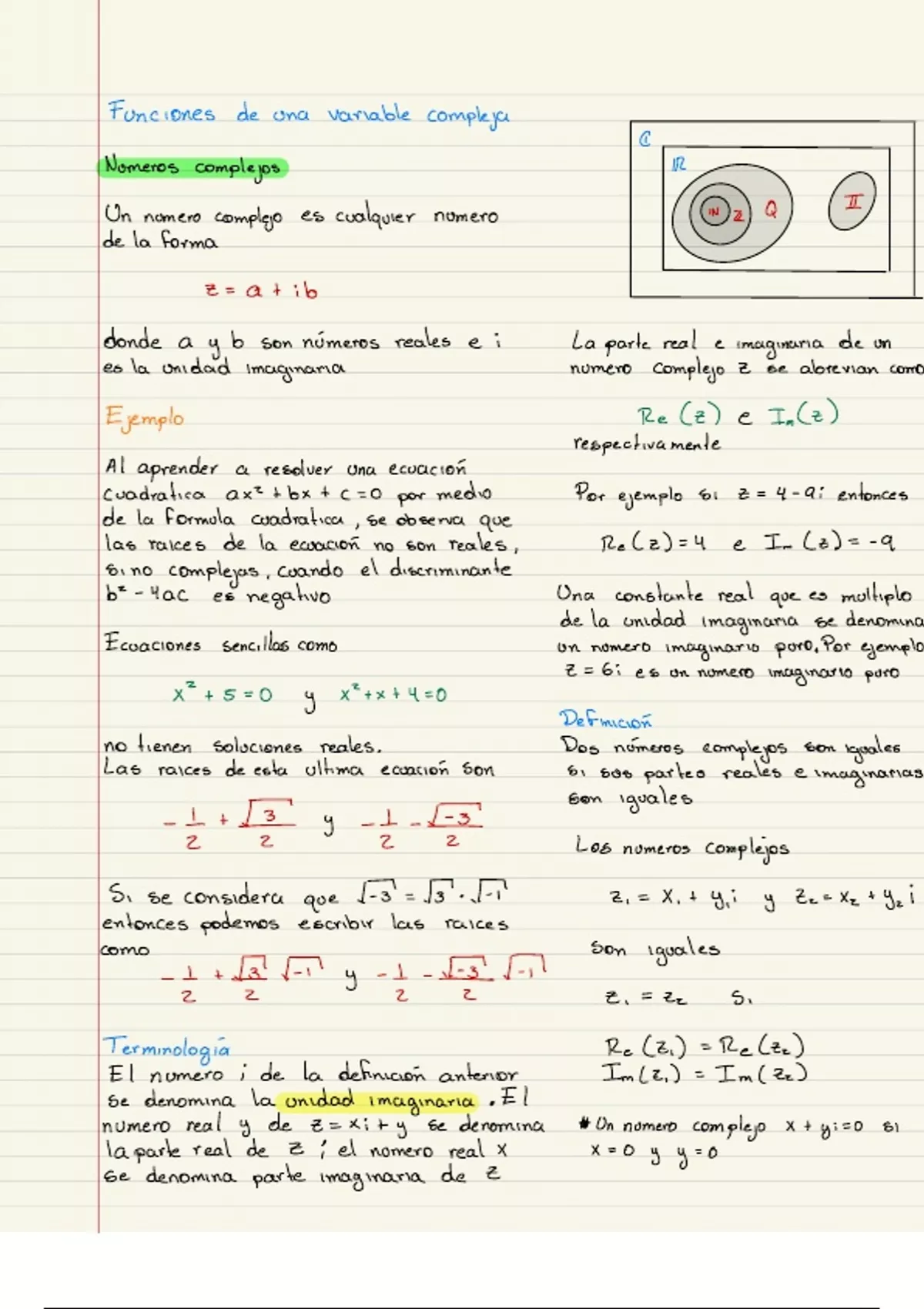 Metodos matematicos de variable compleja - Matematicas - Stuvia US