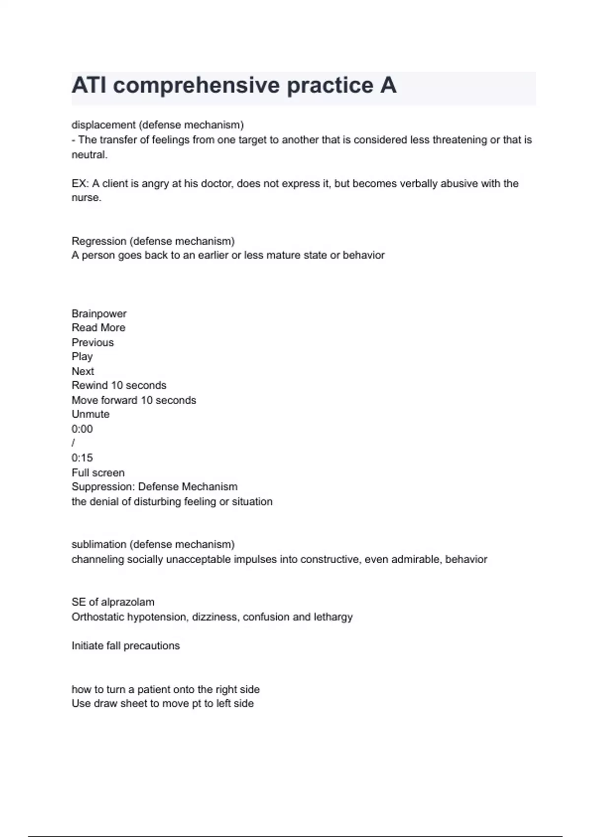 ATI comprehensive practice A Exam Questions with complete solutions 2024( A+ GRADED 100% ...