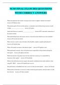NCSF FINAL EXAM 2024 QUESTIONS WITH CORRECT ANSWERS - NCSF CPT - Stuvia US