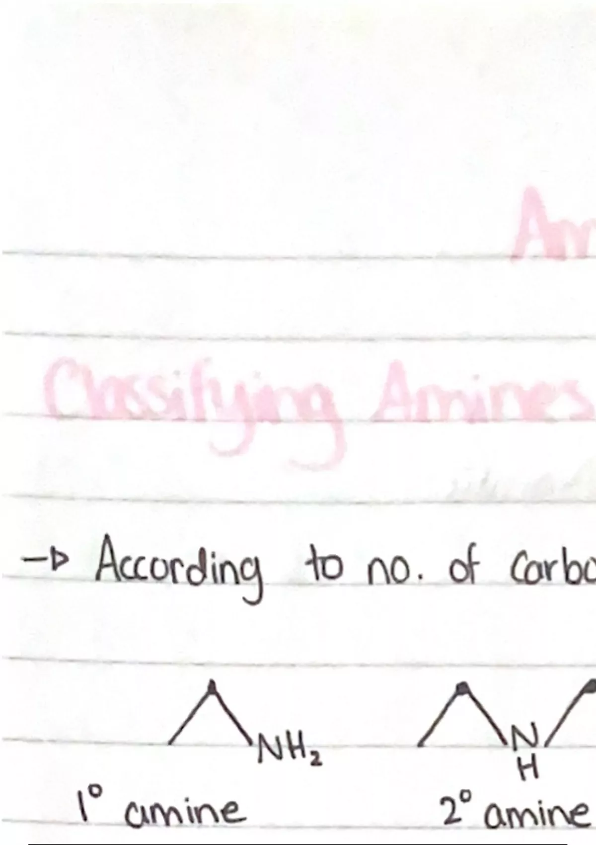 Summary Notes - Amines, Amides and Amino acids - Amines, Amides and ...