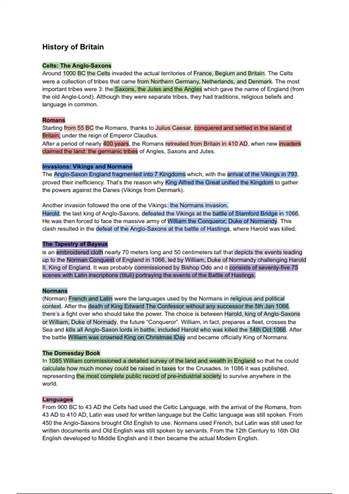 Summary English Medieval Literature and Beowulf - English Lit - Stuvia US