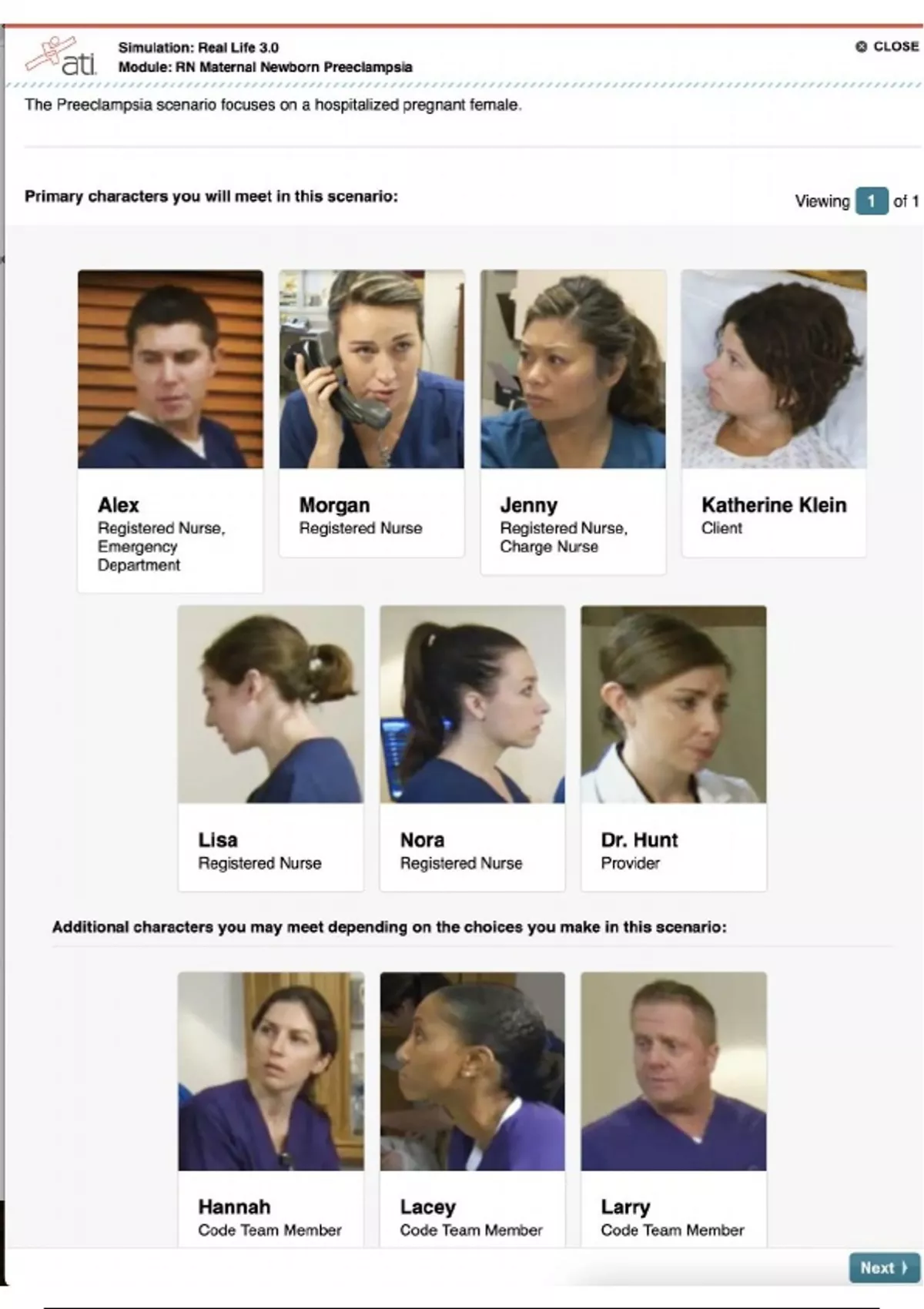 ATI Simulation Real Life 3.0: RN Maternal Newborn Pre-eclampsia - ATI ...