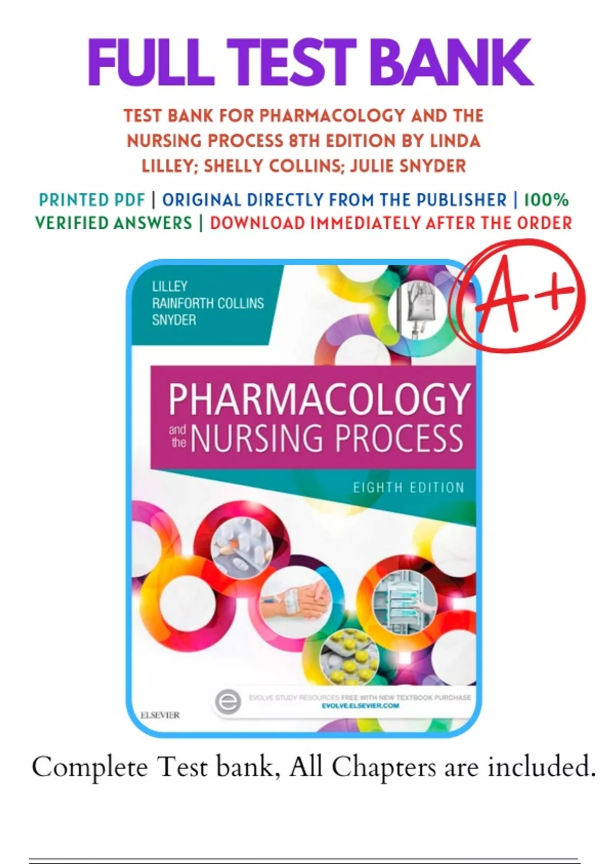TEST BANK for Pharmacology and the Nursing Process 8th Edition Linda ...