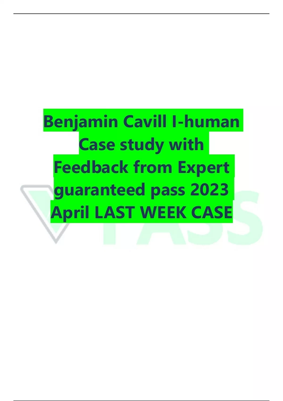 Benjamin Cavill I Benjamin Cavill I Benjamin Cavill I -human Case study with Case study with ...